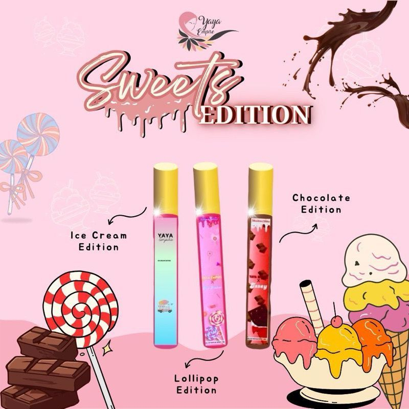 YAYA PERFUME ICECREAM/CHOCOLATE/LOLLIPOP/SARANGHEYOO🔥READY STOCK+FREE ...