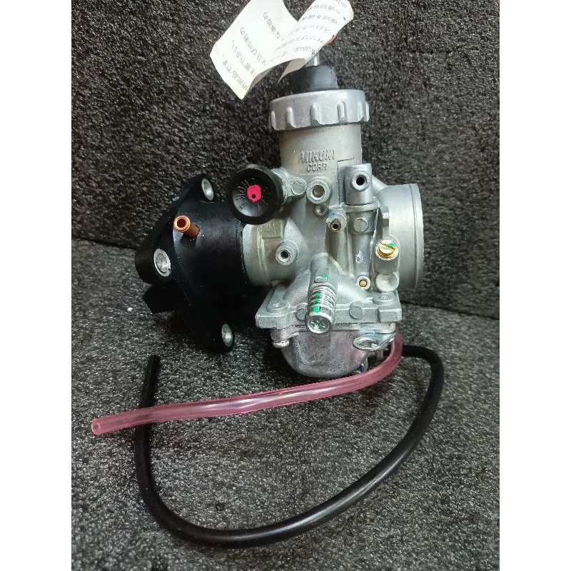 COMBO CARBURETOR 30MM SLIDE+RACING INTAKE JOINT+REED VALVE RACING RG110 ...