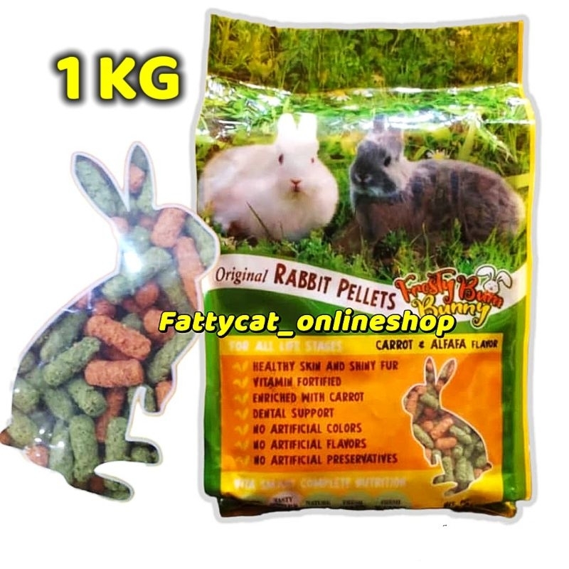 Frosty Bum Bunny Rabbit Food (Carrot & Alfafa) 1KG /Makanan Arnab ...
