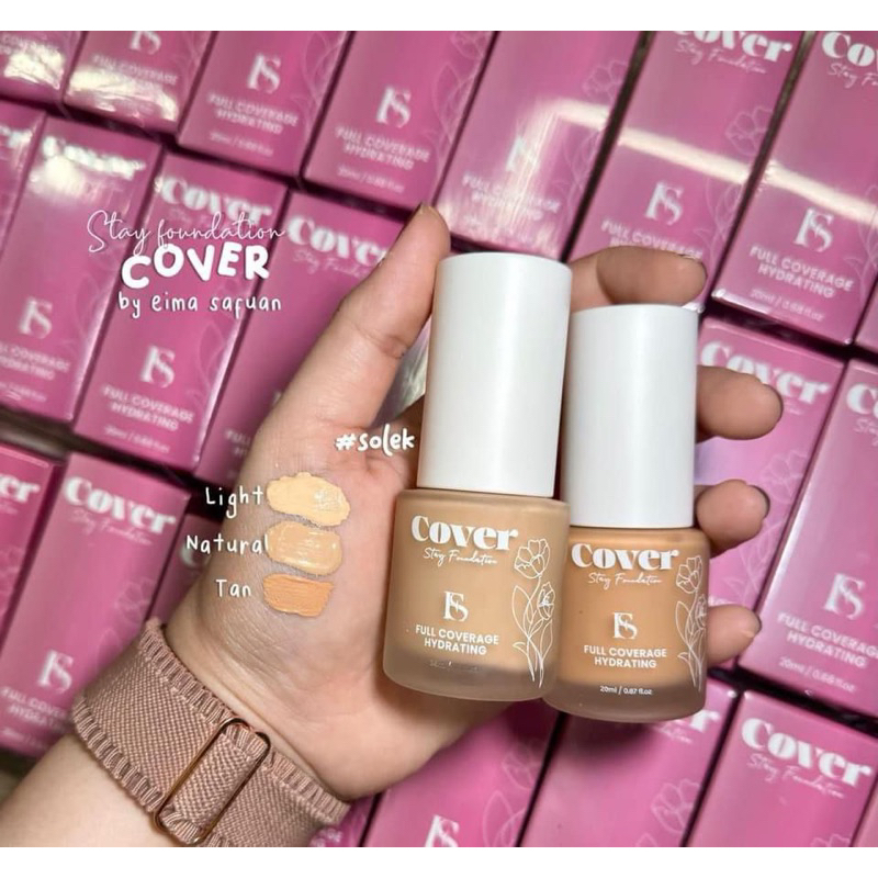 FOUNDATION EIMA SAFUAN FULL COVER 🔥🔥 | Shopee Malaysia