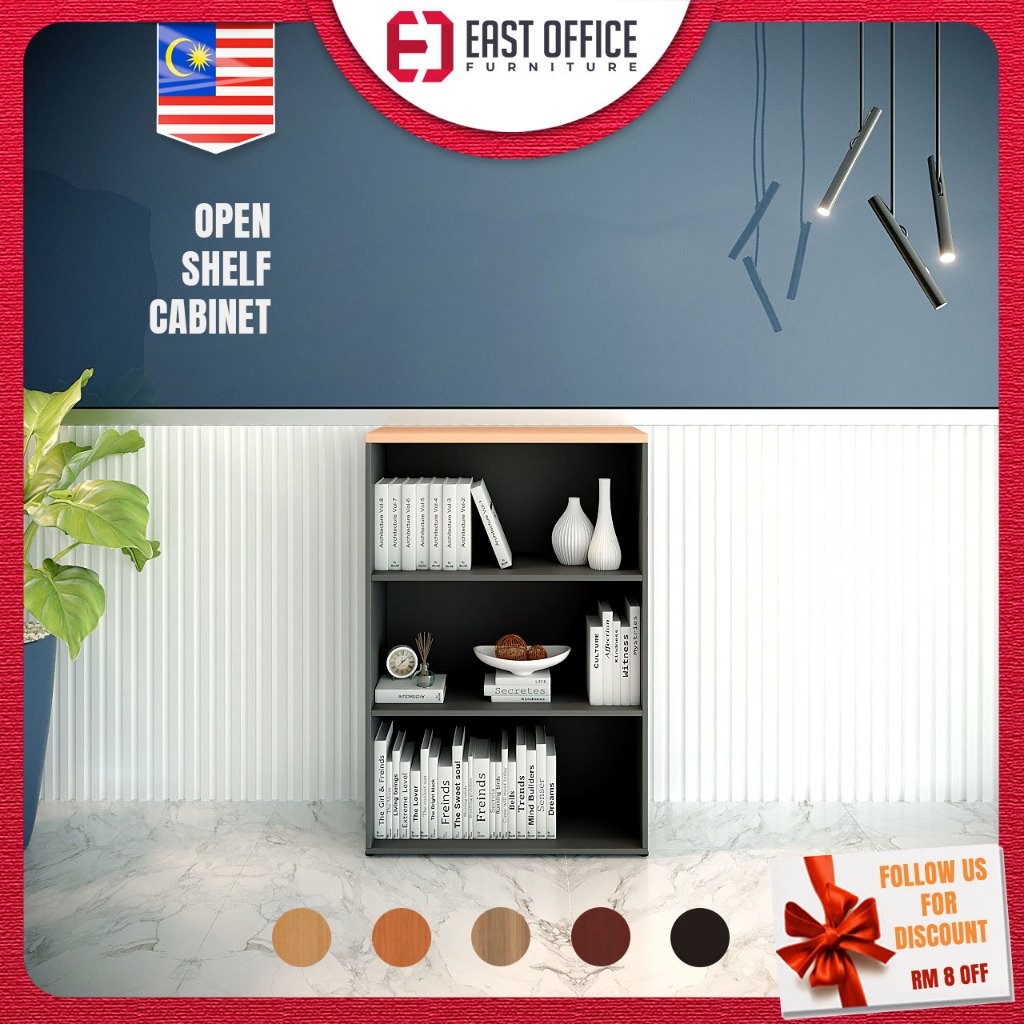 【READY STOCK】EastOffice l Office Low Open Shelf Cabinet Storage l ...