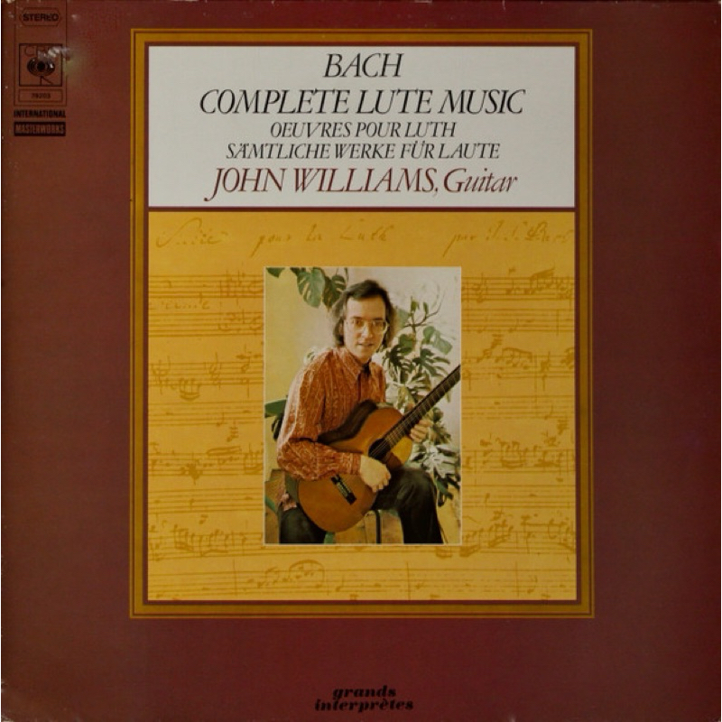 John Williams - Bach Complete Lute Music (Lp Album ) | Shopee Malaysia
