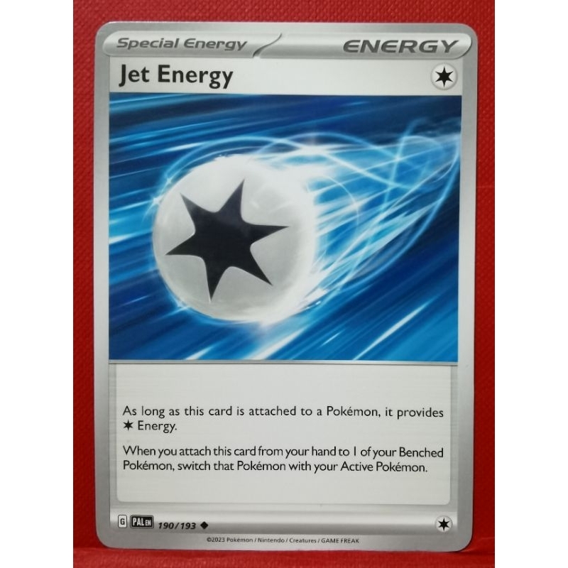 Pokémon TCG Player's Section - Jet Energry | Shopee Malaysia