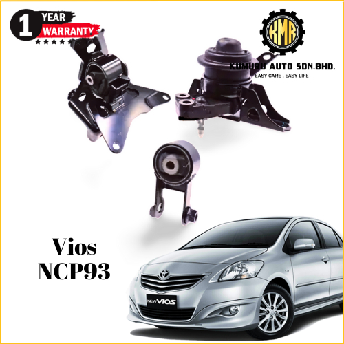 (1@Set) Toyota Vios NCP93 Auto Engine Mounting Set | Shopee Malaysia