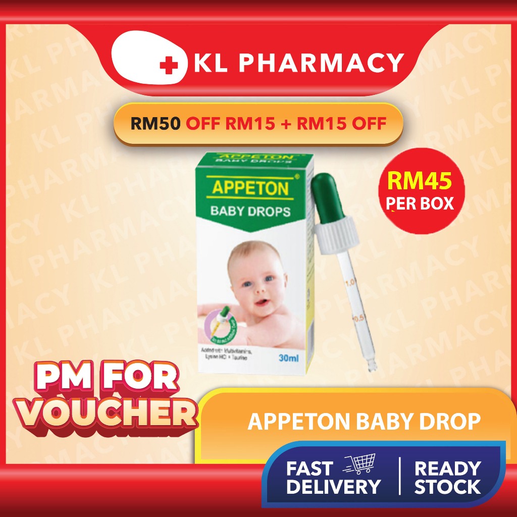 APPETON baby Drops (30ml) | Shopee Malaysia