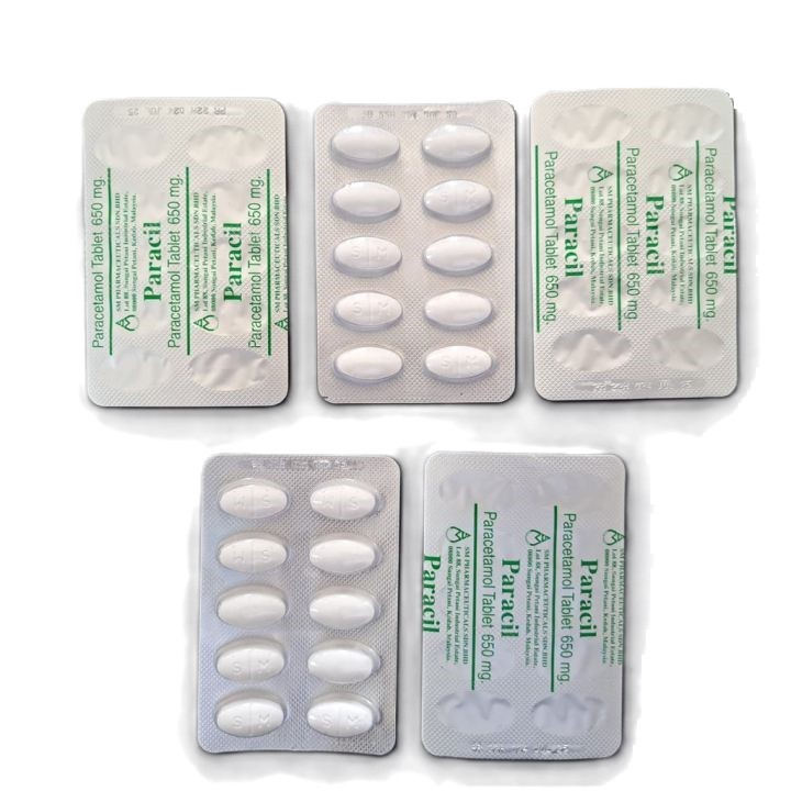 PARACIL 650MG DEMAM / MIGRAINE / PENING KEPALA 10BIJI | Shopee Malaysia