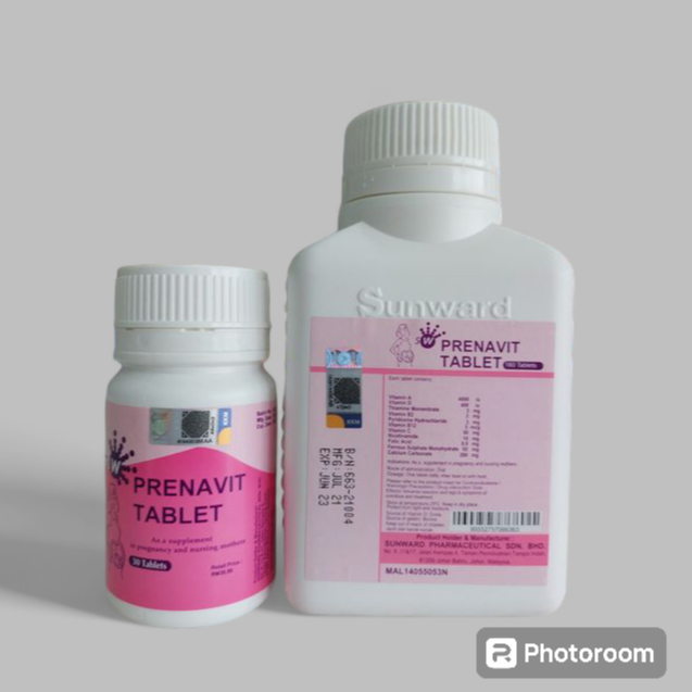 SUNWARD PRENAVIT TABLET (30TAB / 180TAB) | Shopee Malaysia