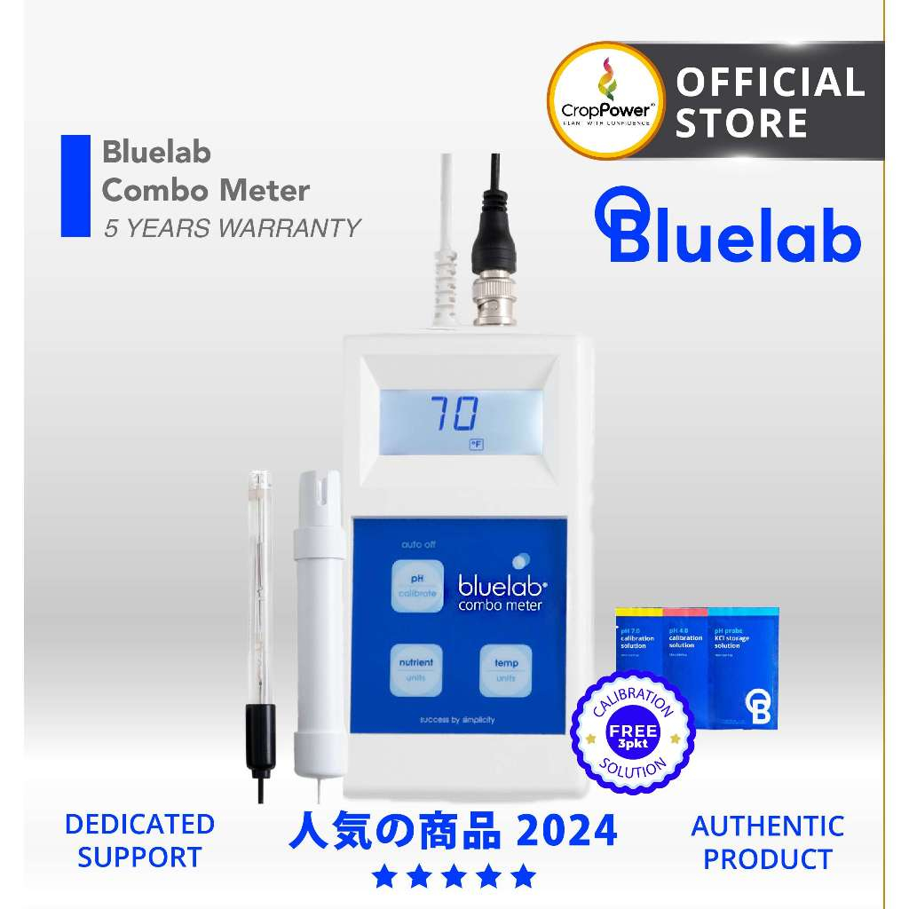 BLUELAB - COMBO METER (MEASURES PH, CONDUCTIVITY AND TEMPERATURE IN WATER) | Shopee Malaysia