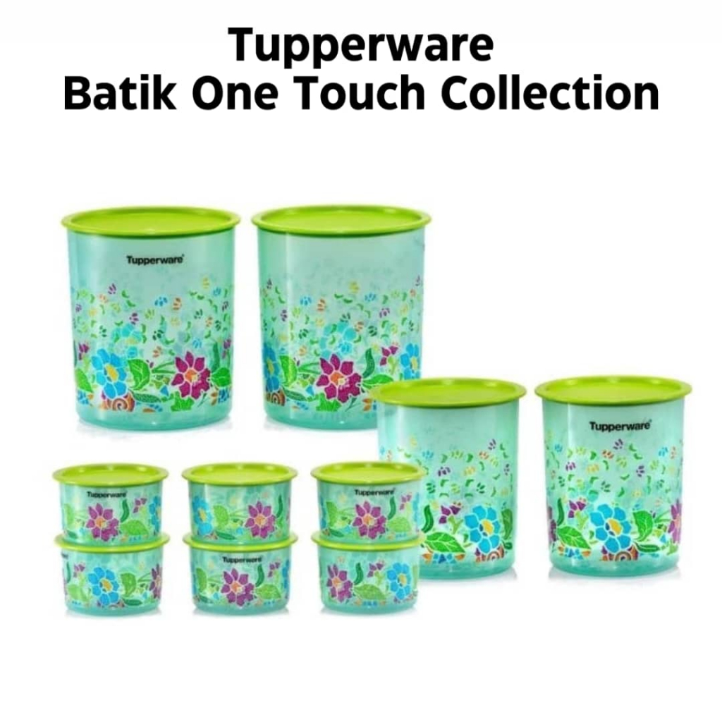 Tupperware Batik One Touch Collection (1 pc) | Shopee Malaysia