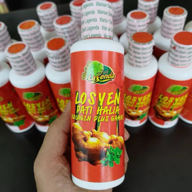 Losyen Pati halia Kolagen Plus Gamat Warisan Sireh Lagenda Krim Halia ...