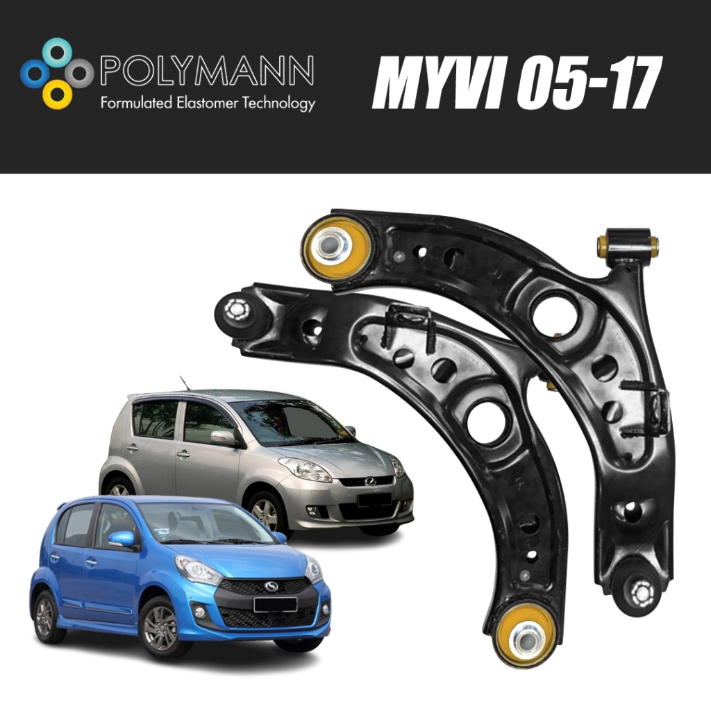 Polymann Performance Lower Arm Myvi SE/ Icon/ Lagi Best 05 17 PU ...
