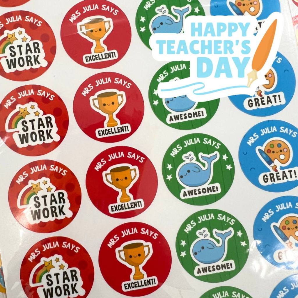 💎TEACHER GIFT💎 STICKER CIKGU (REWARDS) - CUSTOM | Shopee Malaysia