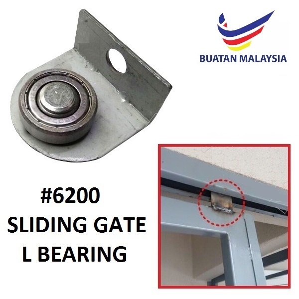 GATE BEARING - L (6200) [SJ MALL] SLIDING GATE L BEARING HEAVY DUTY ...