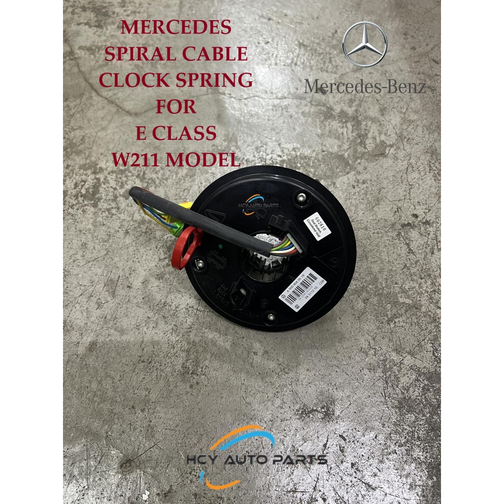 100% ORIGINAL MERCEDES W211 E-Class E320 Spiral Cable Clock Spring ...