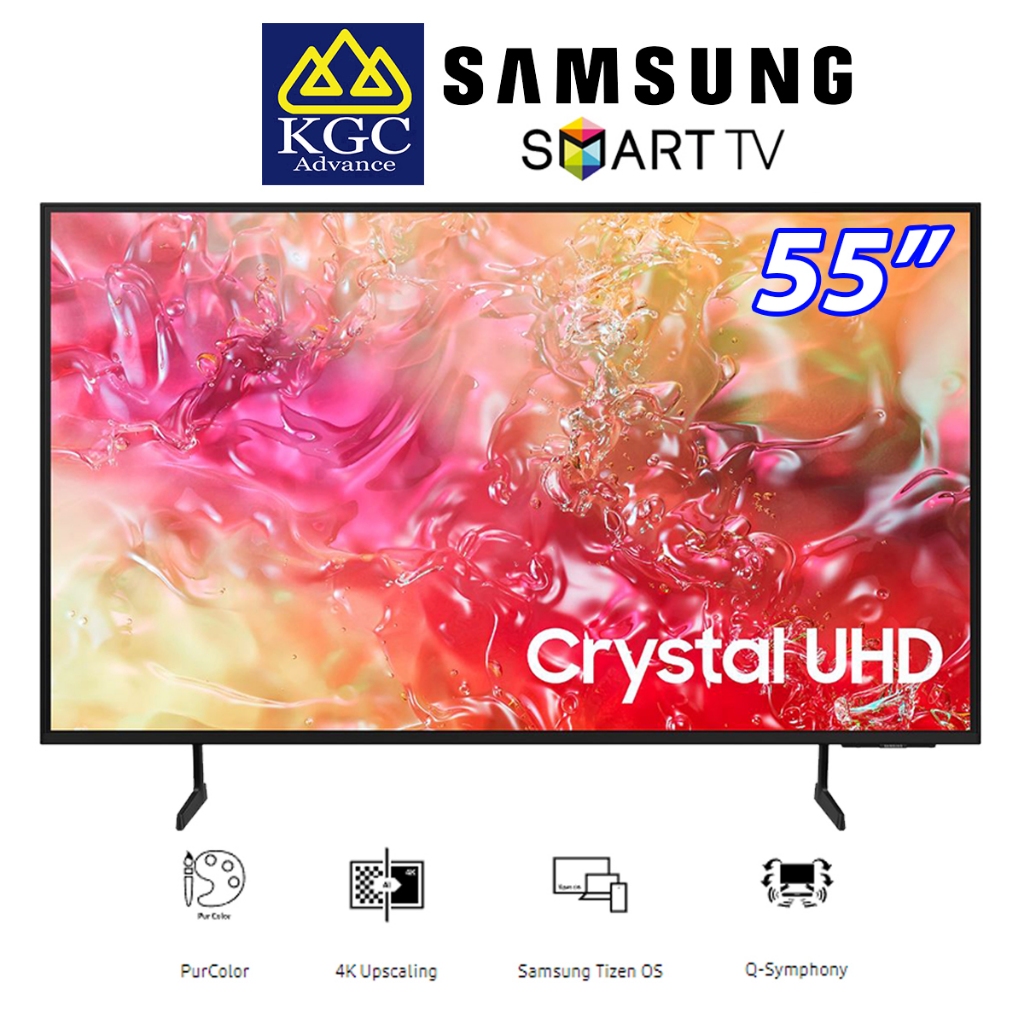 (Free Ship) Samsung 55" Crystal UHD DU7000 4K Smart TV UA55DU7000KXXM ...