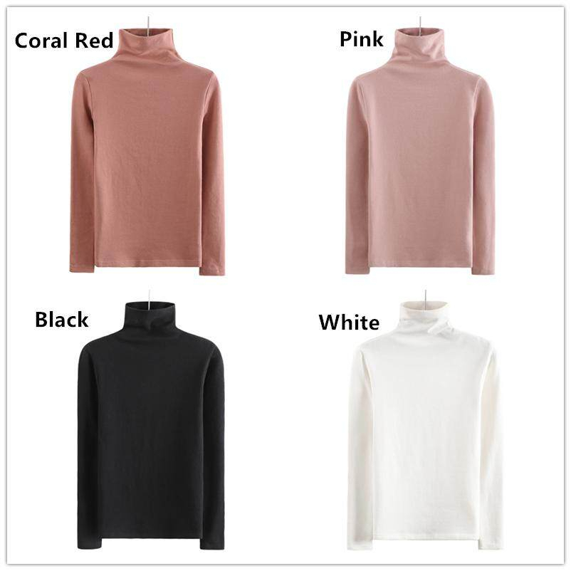 High Neck Inner turtle neck Inner Kolar Separuh Long Sleeve High Neck ...