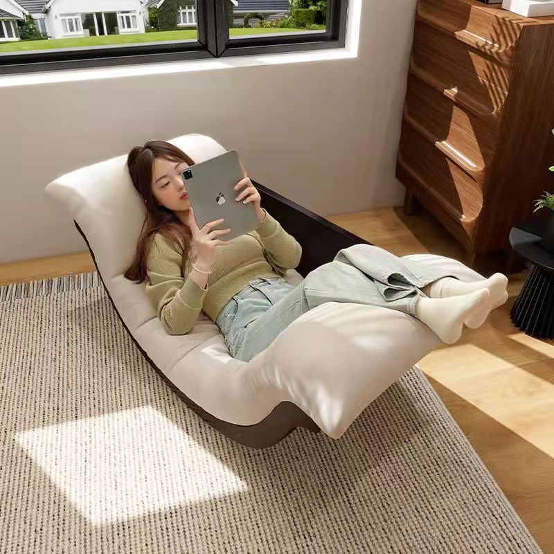Lazy sofa rocking chair all-in-one multifunctional moon rocking chair ...