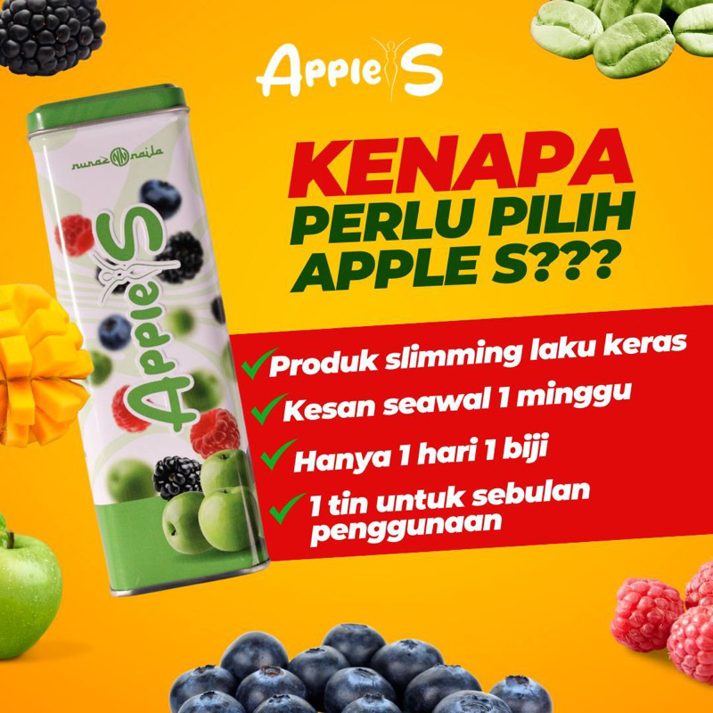 APPLE S ORIGINAL HQ UBAT KURUS VIRAL FAT BURNER SUPPLEMENT KURUS ...