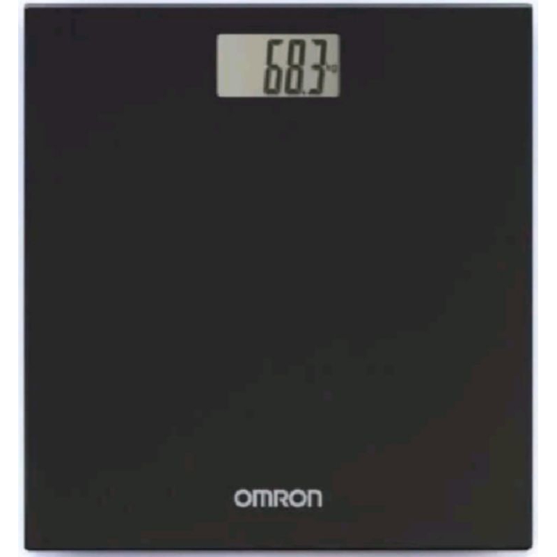 Omron Digital Body Weight Scale HN289 Black/blue(Penimbang Berat Badan ...