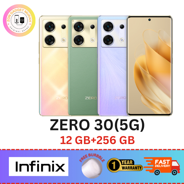 Infinix Zero 30 5G (12GB RAM + 256GB ROM), 144Hz Refresh rate , 108MP ...