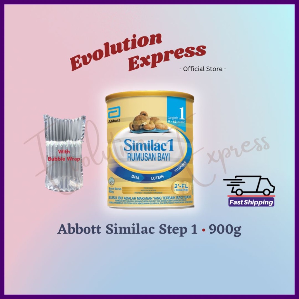[Abbott] Similac Step 1 (0-12 months) 2'-FL 900g Exp 30/7/2024 | Shopee ...