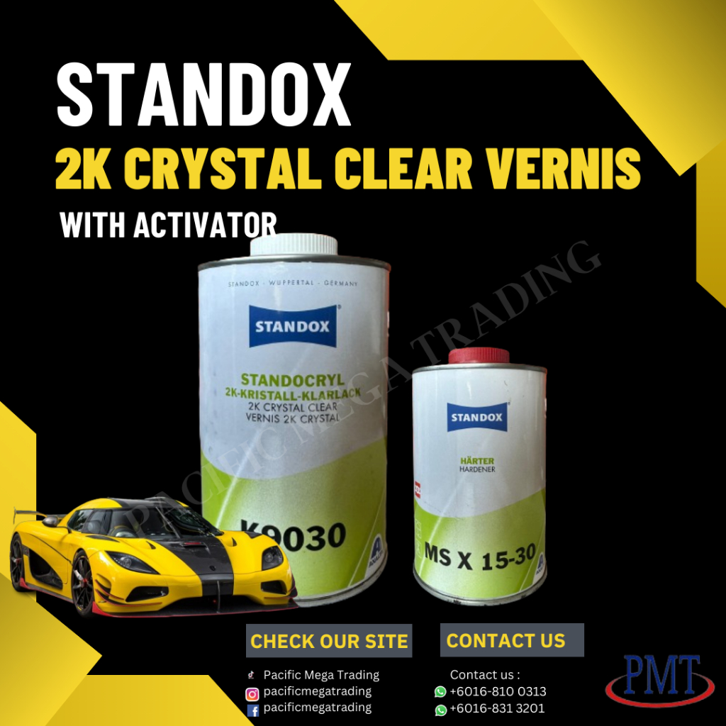 STANDOX 2K CLYSTAL CLEAR VERNIS | Shopee Malaysia