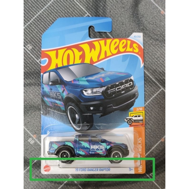 Hot Wheels FORD RANGER RAPTOR HKS | Shopee Malaysia