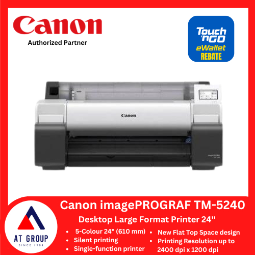 CANON imagePROGRAF TM-5240 24" (A1 Size) 5 Color Large Format Printer TM5240 Desktop | Shopee ...