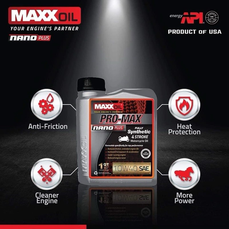 MAXX OIL PERFORMANCE OIL 15W50 10W40 SEMI NANO SYNTHETIC MINYAK ENGINE ...