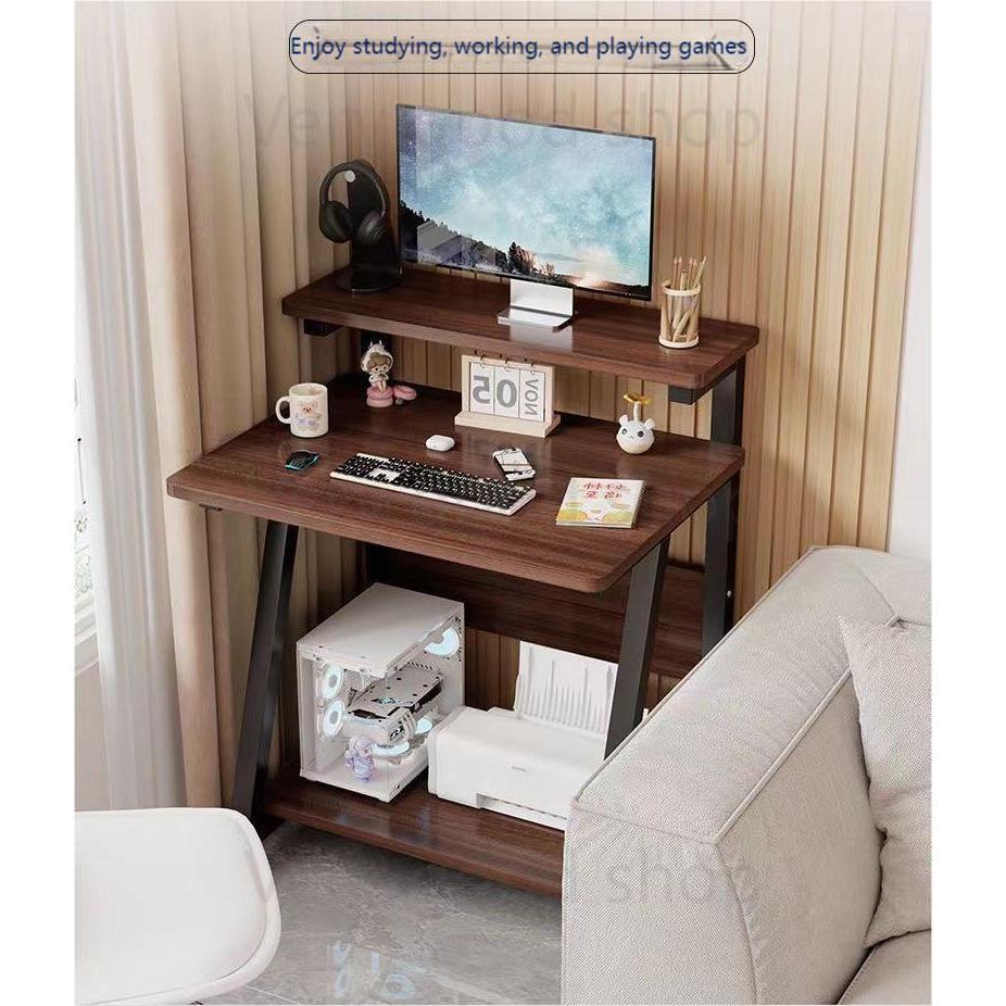 Desktop computer table simple mobile small apartment home desk study ...