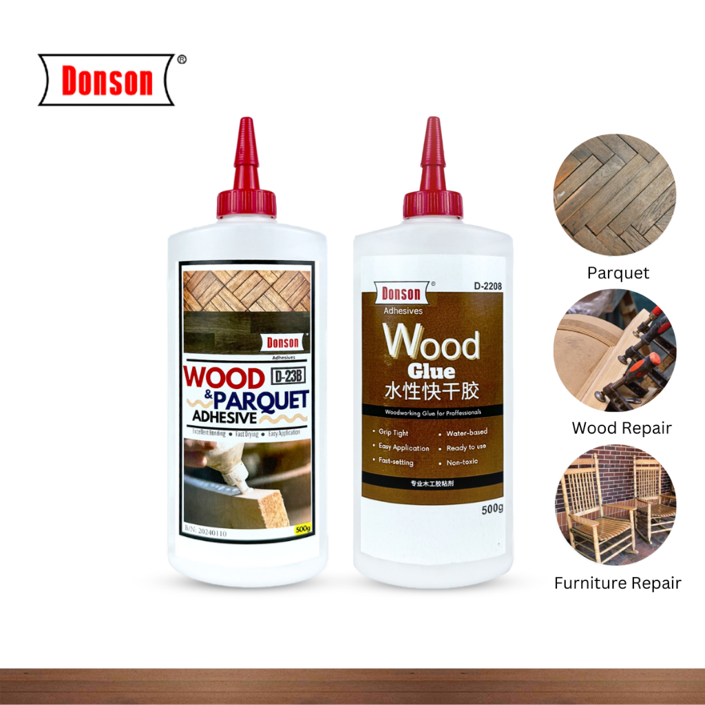 DONSON Wood Glue Wood Repair Parquet Glue Adhesive Vinyl Glue Excellent ...