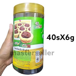 Milo Choco Bar 240g (40 x 6g) Chocobar Neap Jar | Shopee Malaysia