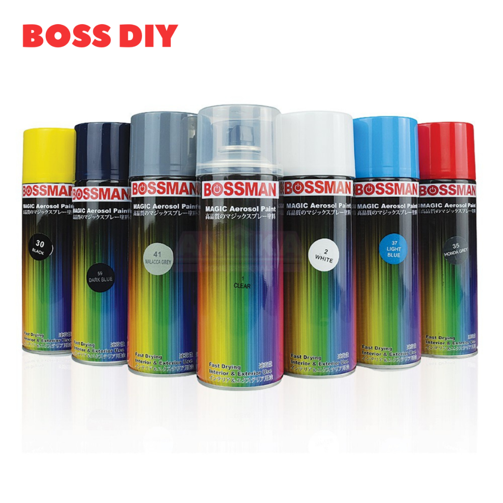 Super Quality Bossman Spray Paint Cat (400ml) | Shopee Malaysia