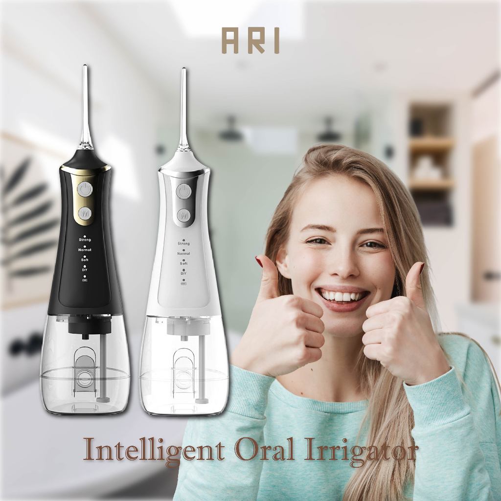 ARI Intelligent Oral Irrigator Dental Cordless Teeth Water Flosser 4 ...
