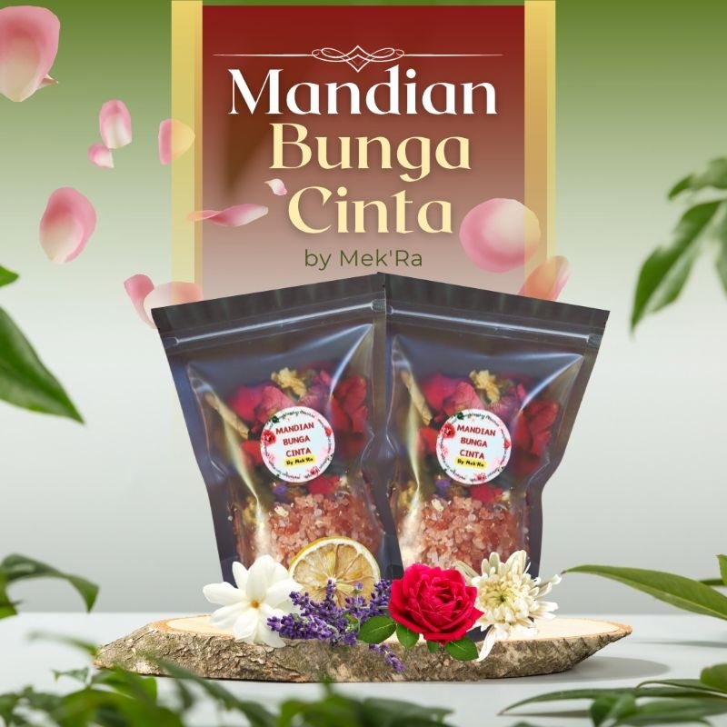 Mandian Bunga Cinta+Garam Bukit/Mandian Garam/Mandian 7Bunga | Shopee ...