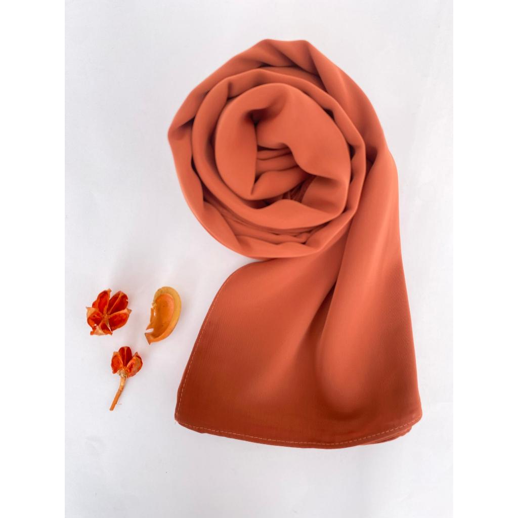 Premium Shawl Chiffon Silk flowy | Shopee Malaysia