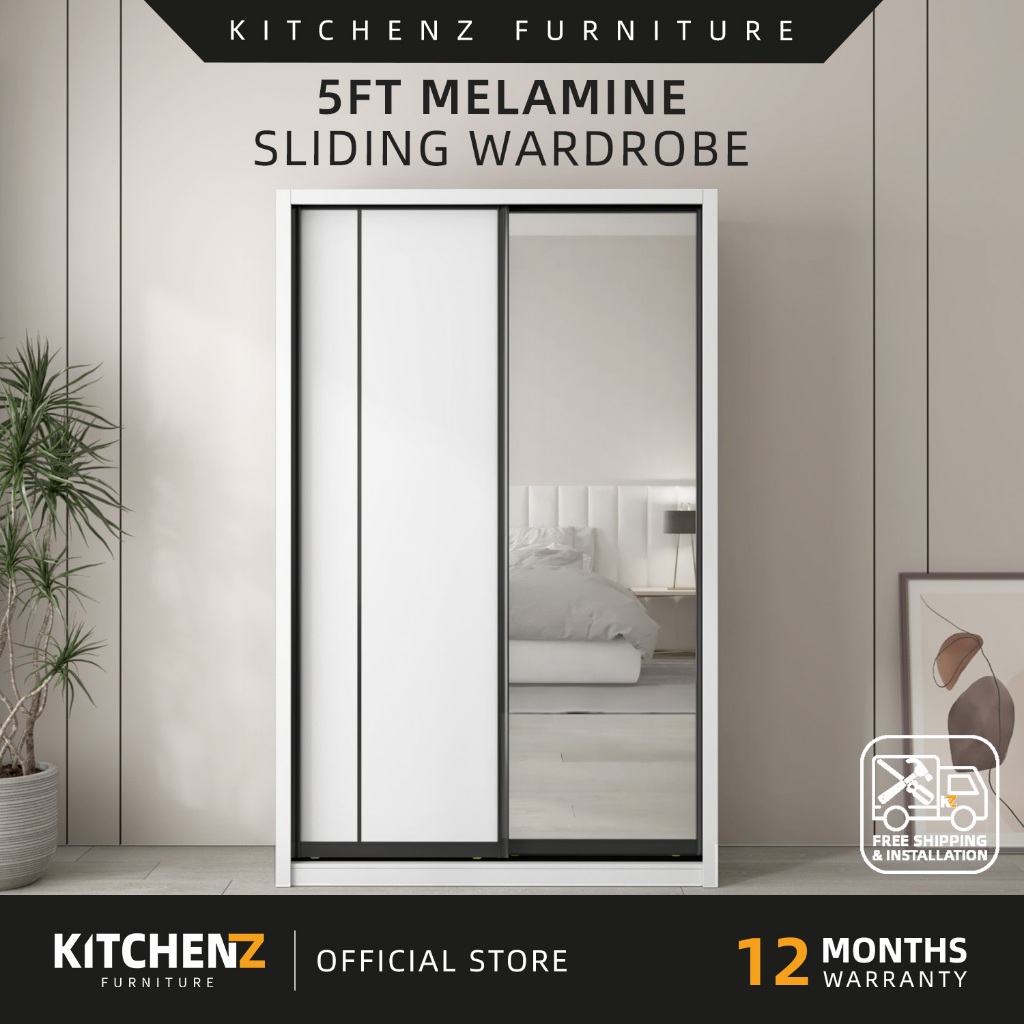 [FREE Shipping & FREE Installation] KitchenZ Melamine Sliding Anti Jump ...