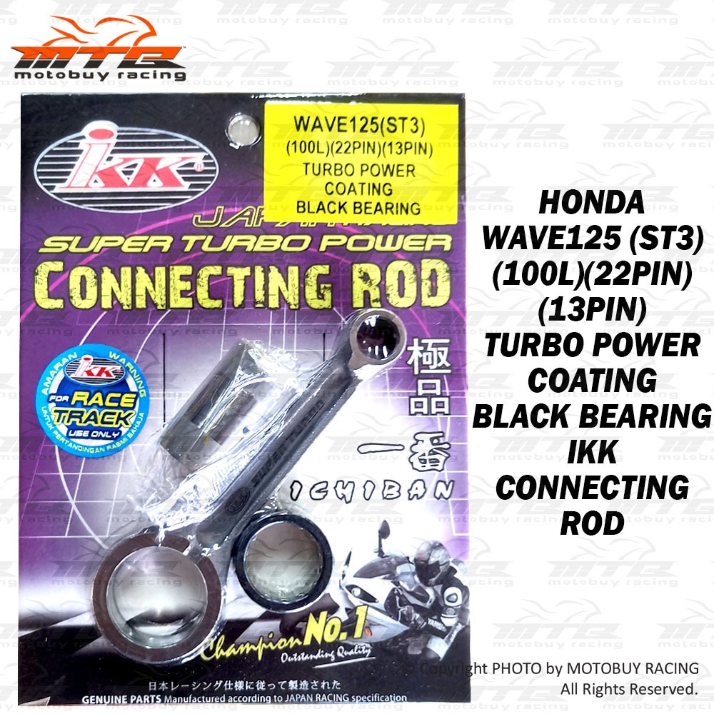 HONDA WAVE125S WAVE125X WAVE 125S WAVE 125X ( ST3 ) TURBO POWER BLACK ...