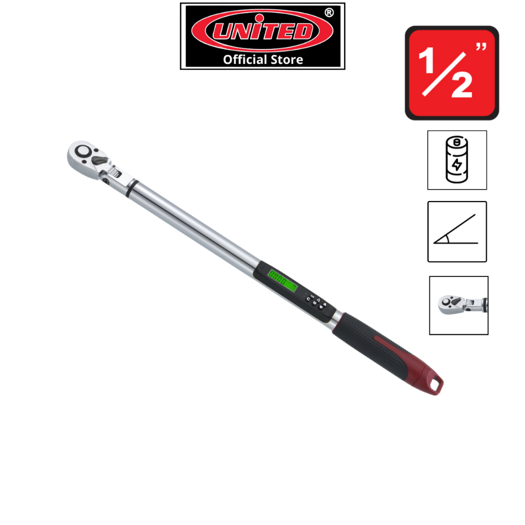 USDA-4001 1/2" SWIVEL DIGITAL ANGLE TORQUE WRENCH (20-200NM) | Shopee ...