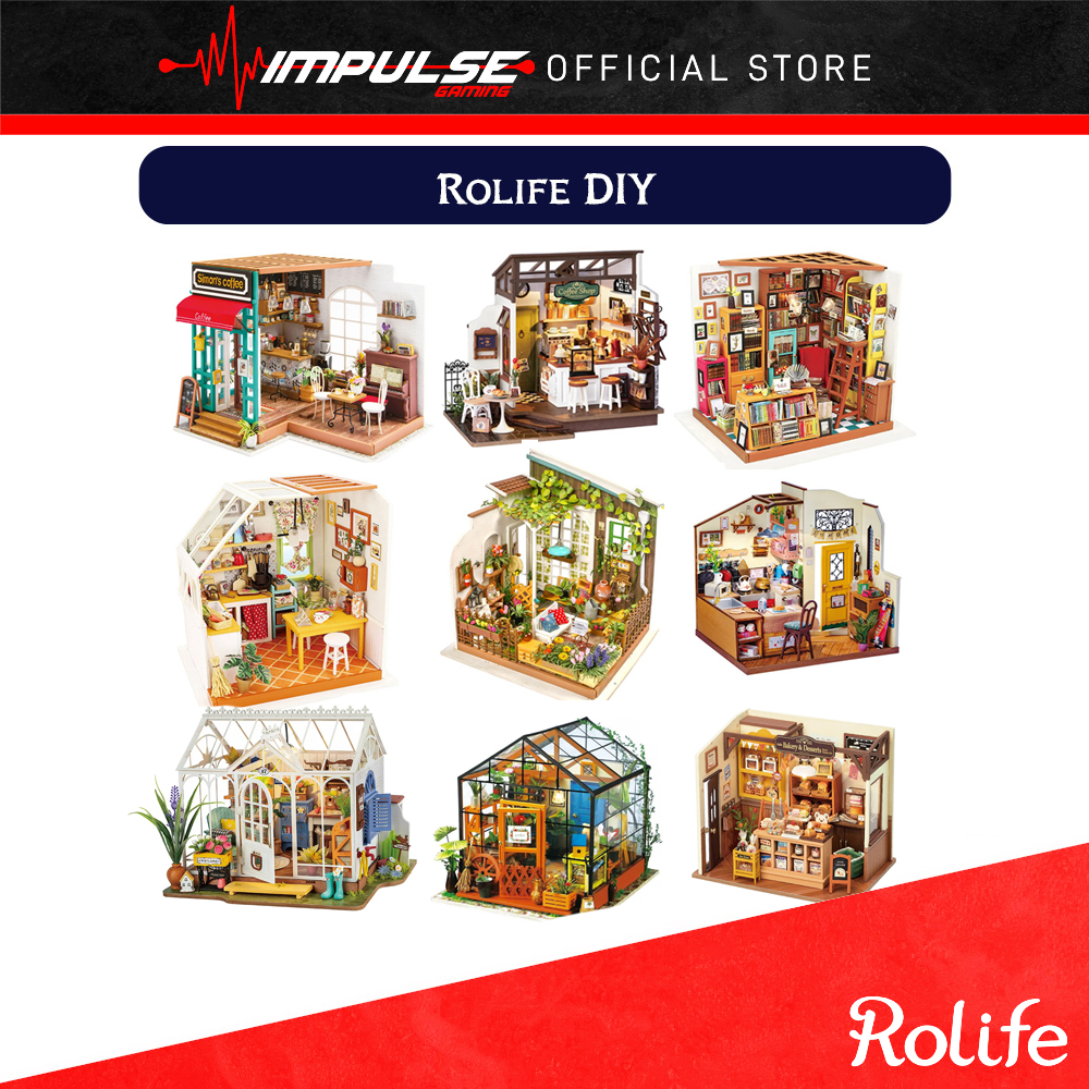 Robotime Rolife DG159, DG162 , DG102 , DG105 , DG108 , DG109, DG163, DG161, DG104, DG164, DG165 ...