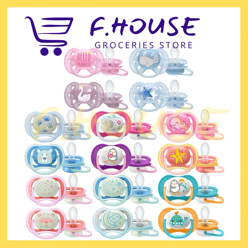 Philips Avent Ultra Air Pacifier 6-18m Boy/Girl (2 pcs) | Shopee Malaysia