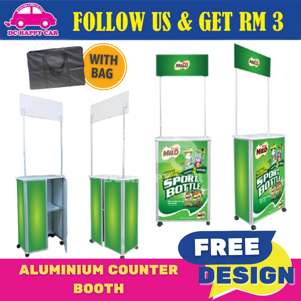 Aluminium Fortable Counter Sampling Booth/ Aluminium Counter Booth With ...