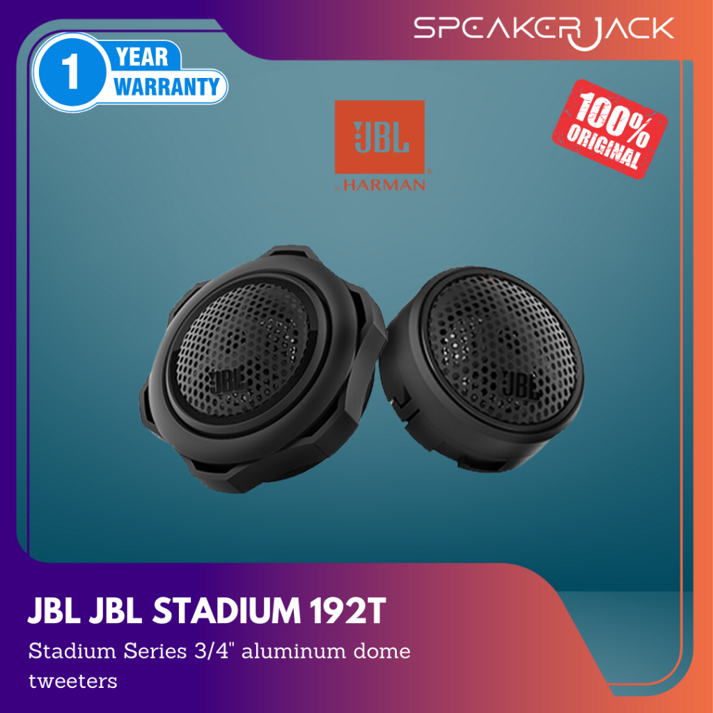 JBL Stadium 192T Stadium Series 3/4" aluminum dome tweeters | Shopee ...