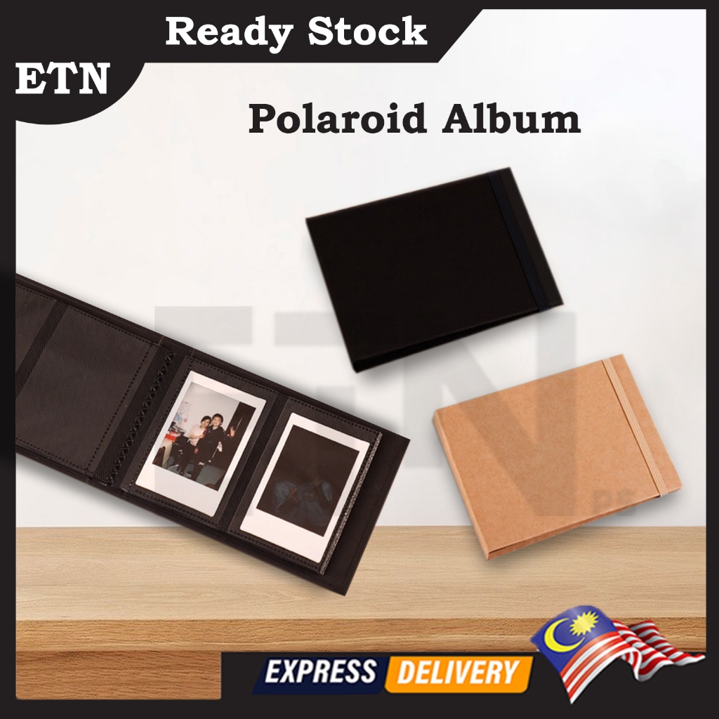 (40 pocket) Album Gambar/photo album/Korea L Lomo Photo Album Case ...