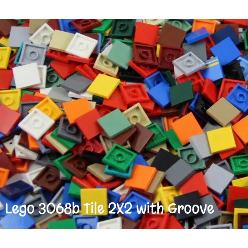 LEGO 3068b Tile 2X2 With Groove (Various Color) | Shopee Malaysia