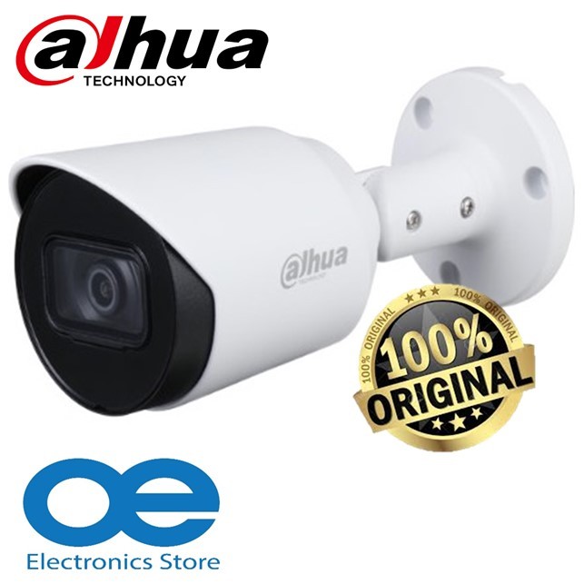 DAHUA HAC-HFW1200T-A Analog 2MP Fixed 3.6mm Lens Built-in Mic 4 IN 1 HDCVI IR Bullet Camera CCTV ...