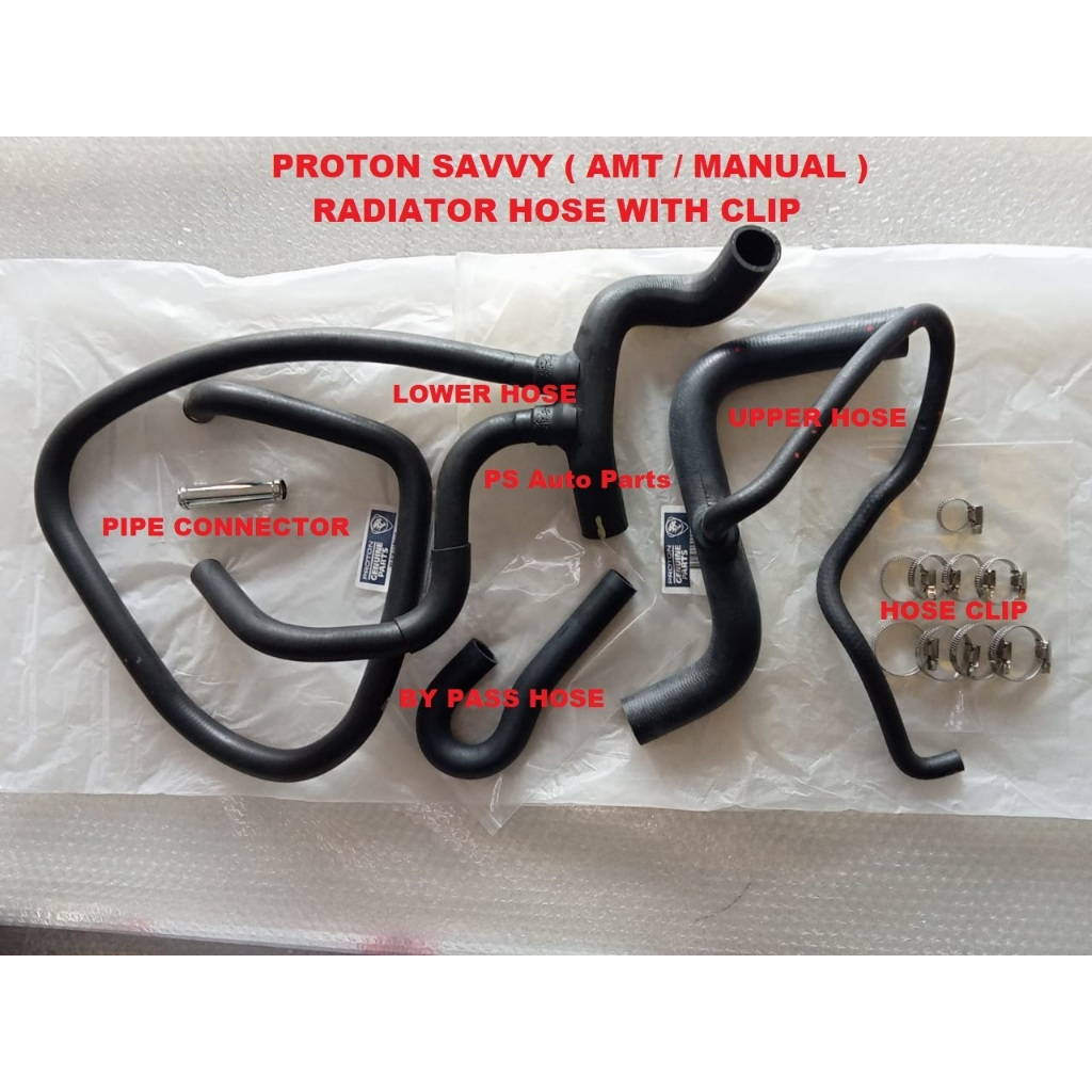 Proton Savvy Radiator Hose Set Original Proton Savvy Radiator Hose ...
