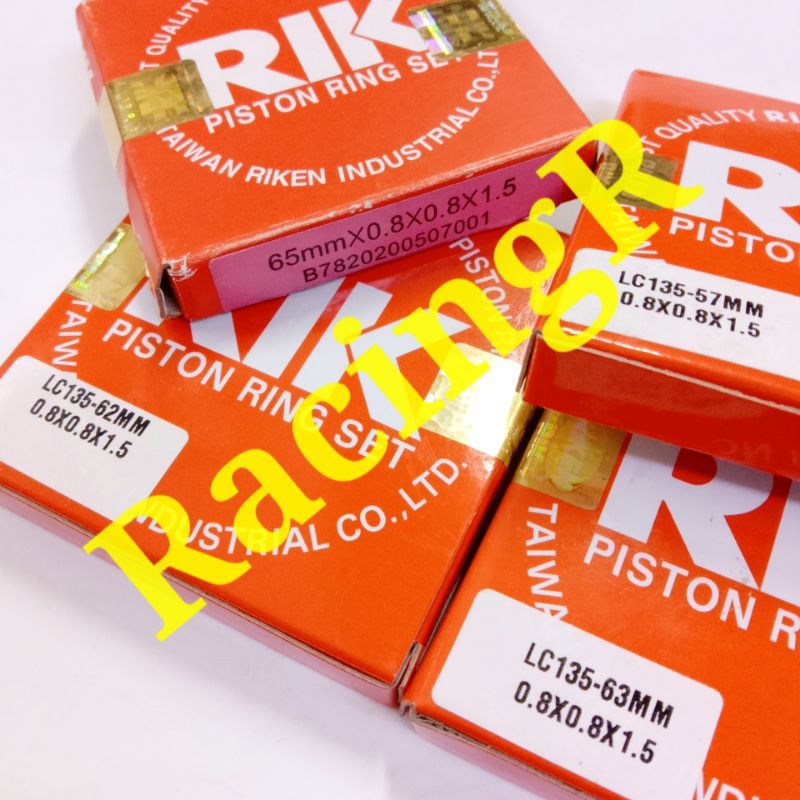 RIK PISTON RING SET LC135 Y15ZR FZ150 57MM 62MM 63MM 65MM | Shopee Malaysia