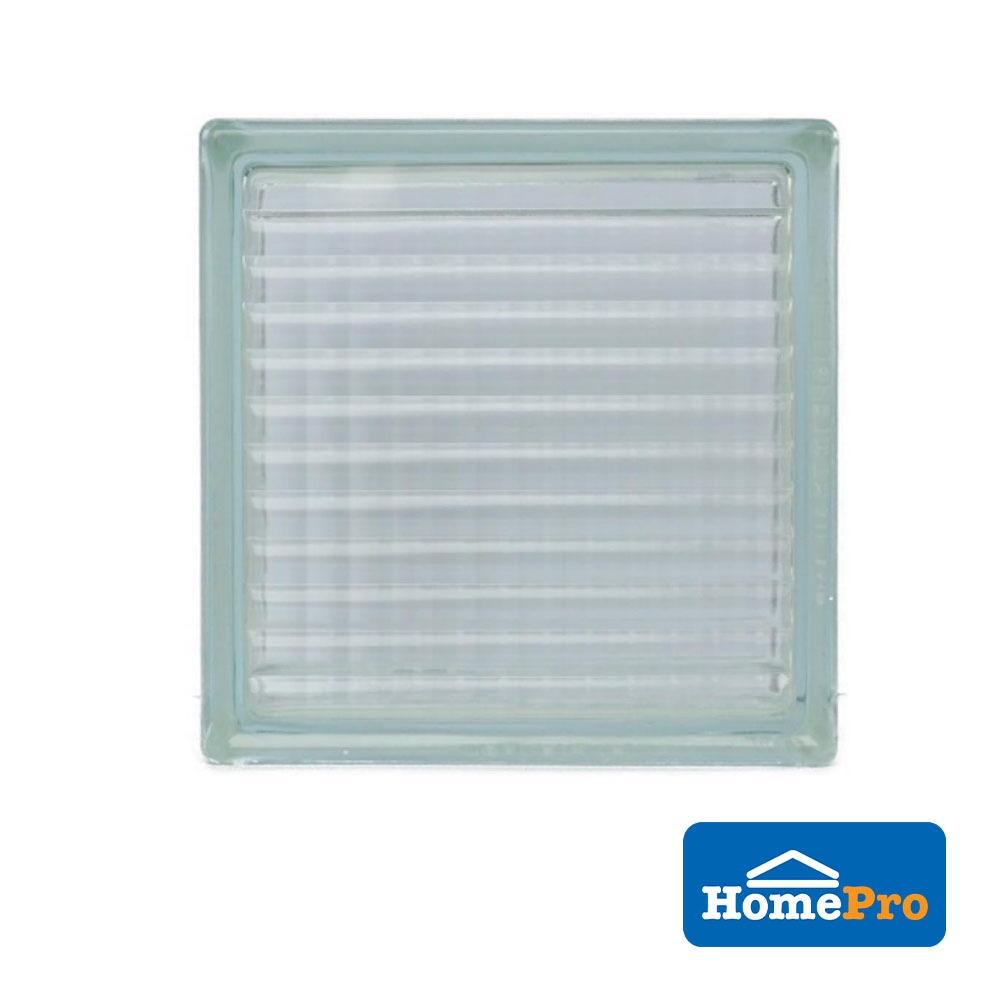 CHANG KAEW GLASS BLOCK 19X19X9CM SMALL SQUARE WHITE (KL & SELANGOR ONLY ...