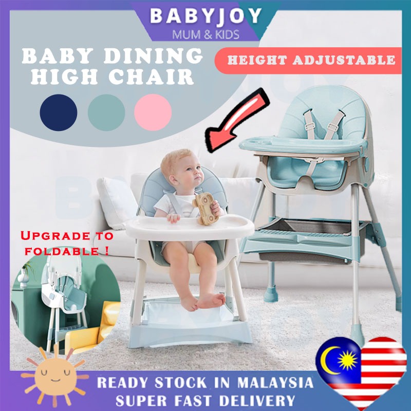 BABYJOY Baby Chair Feeding Foldable Baby Chair Baby High Chair Kerusi ...